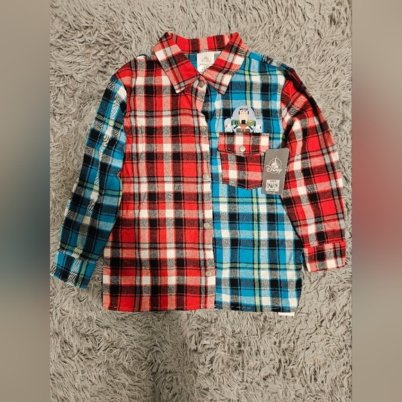Disney | Shirts & Tops | Disney Kids Toy Story Flannel | Poshmark